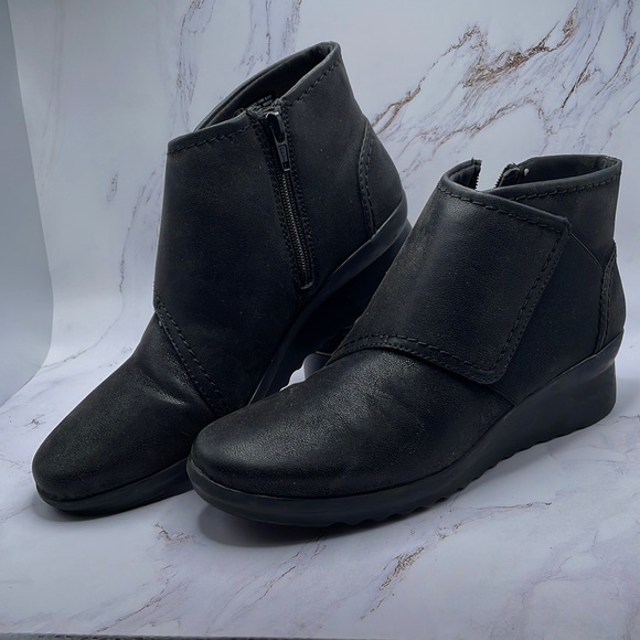 Cloudsteppers by Clarks | Shoes | Clarks Cloudsteppers Leather Boots ...